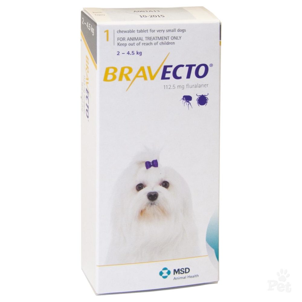 BRAVECTO PERROS DE 2 A 4.5KG – Petspot
